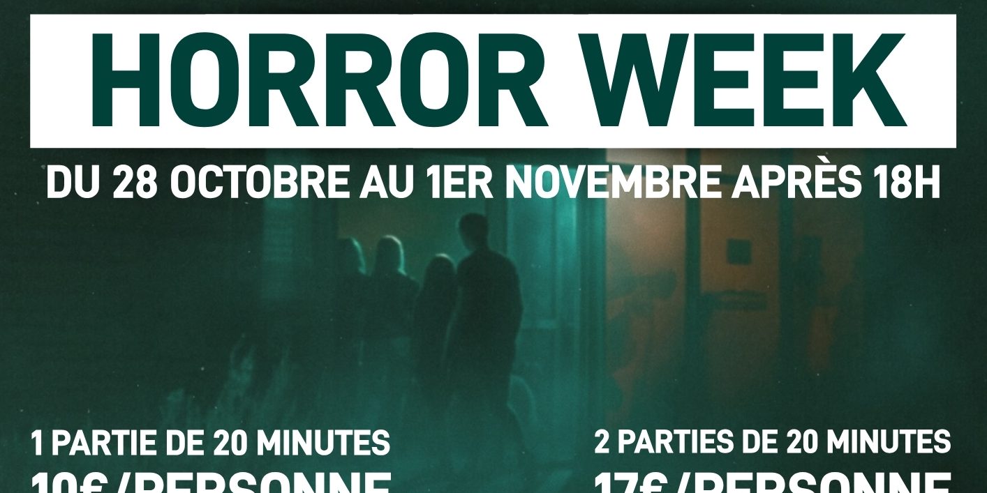 HALLOWEEN HORROR WEEK – Laser Game Lille